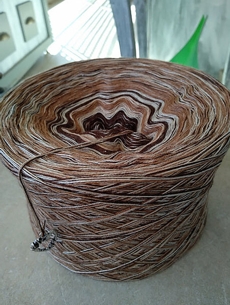 Shades of Brown Twister – Magicyarnball